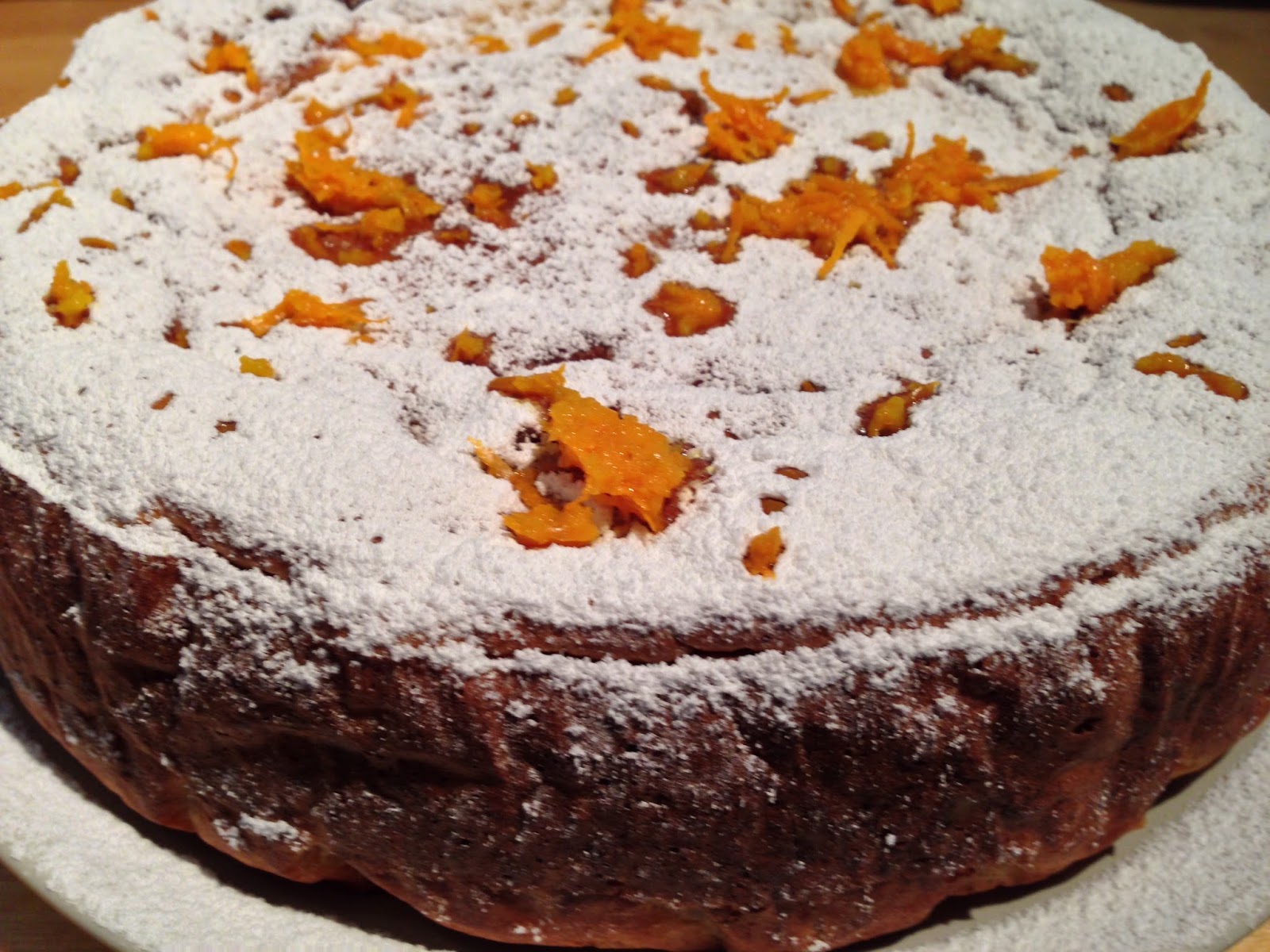 The Singing Fork: Gennaro’s Zesty Orange Rice Cake