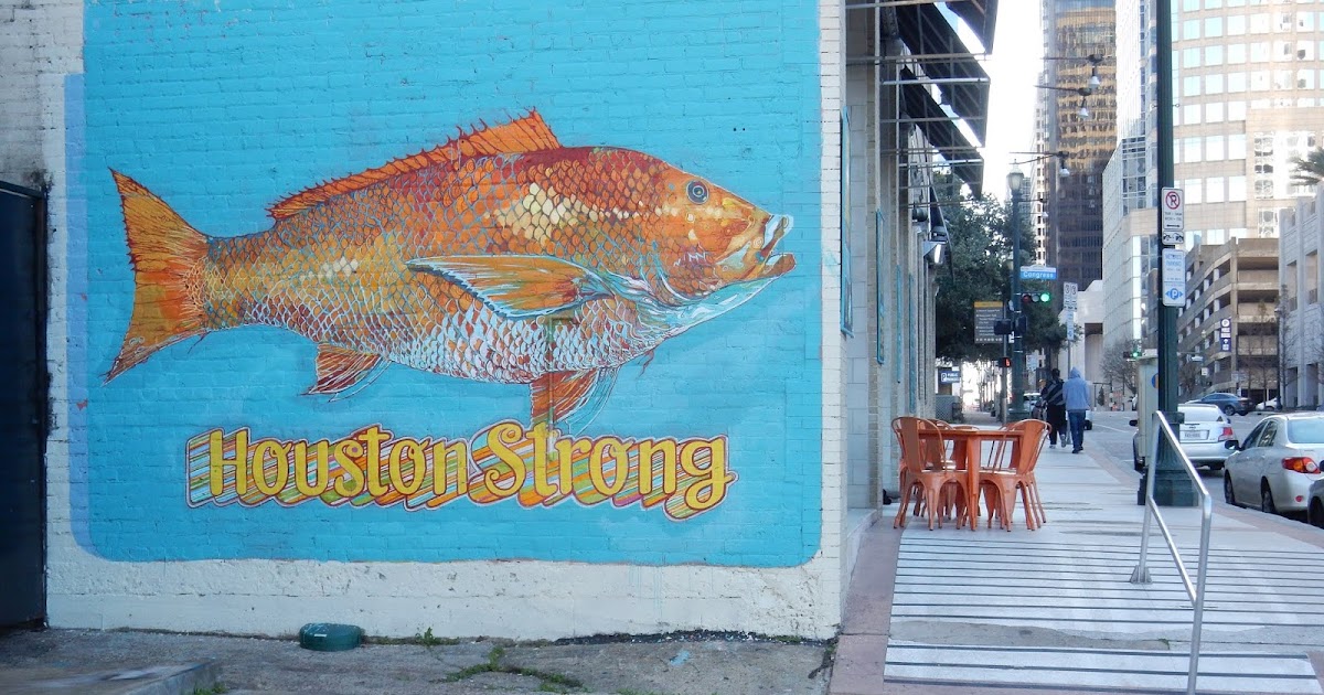 Houston in Pics: Fish Mural