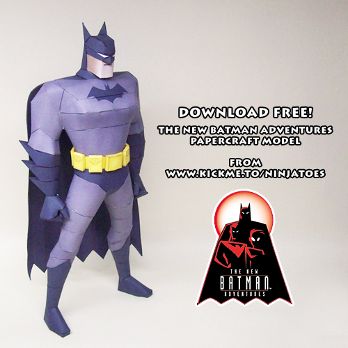 Minecraft Papercraft Batman at Aaron Breeden blog