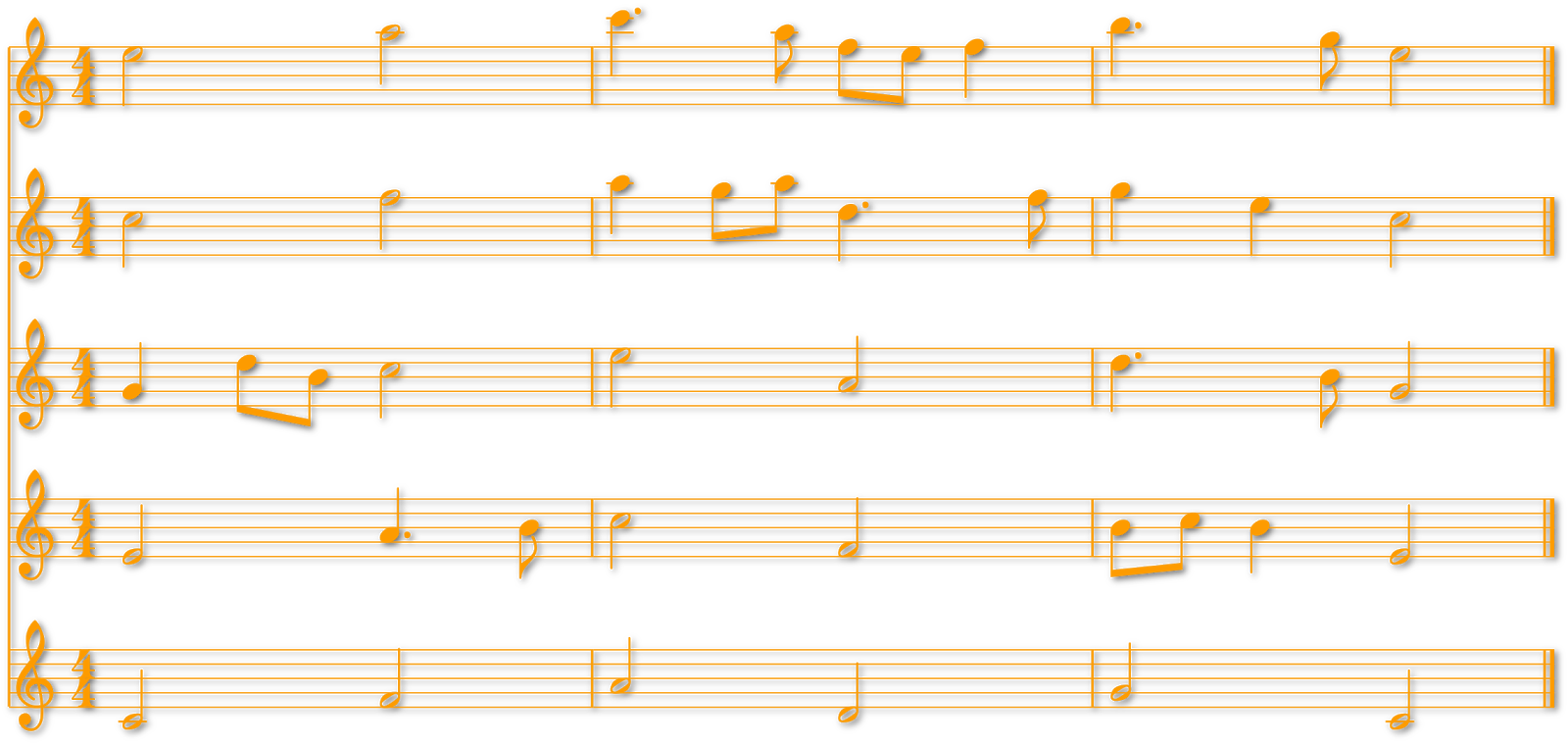 A Touch Of Music Algorithmic Composition Generating Tonal Canons With Python And Music21