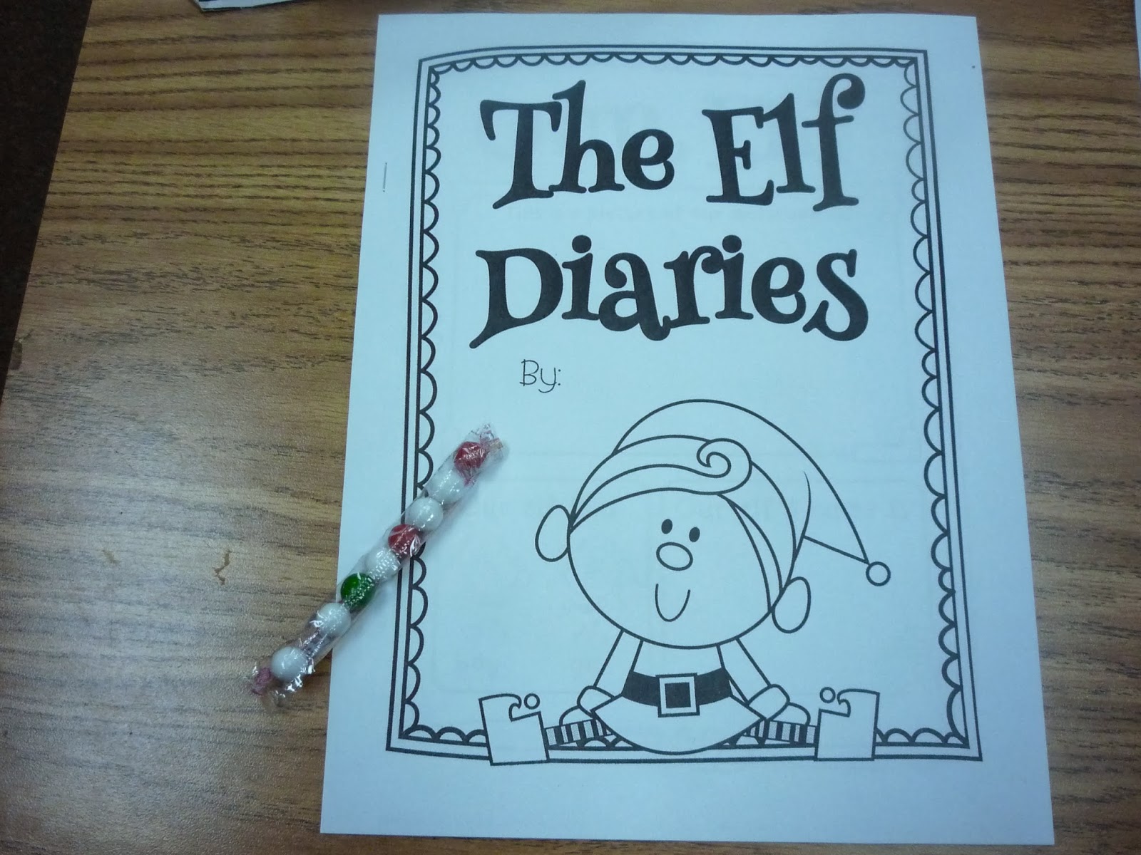 The Very Busy First Graders: North Pole News and a little Elf and ...