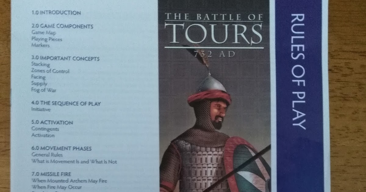 The Battle of Tours by Turning Point Simulations - A Wargamers Needful ...
