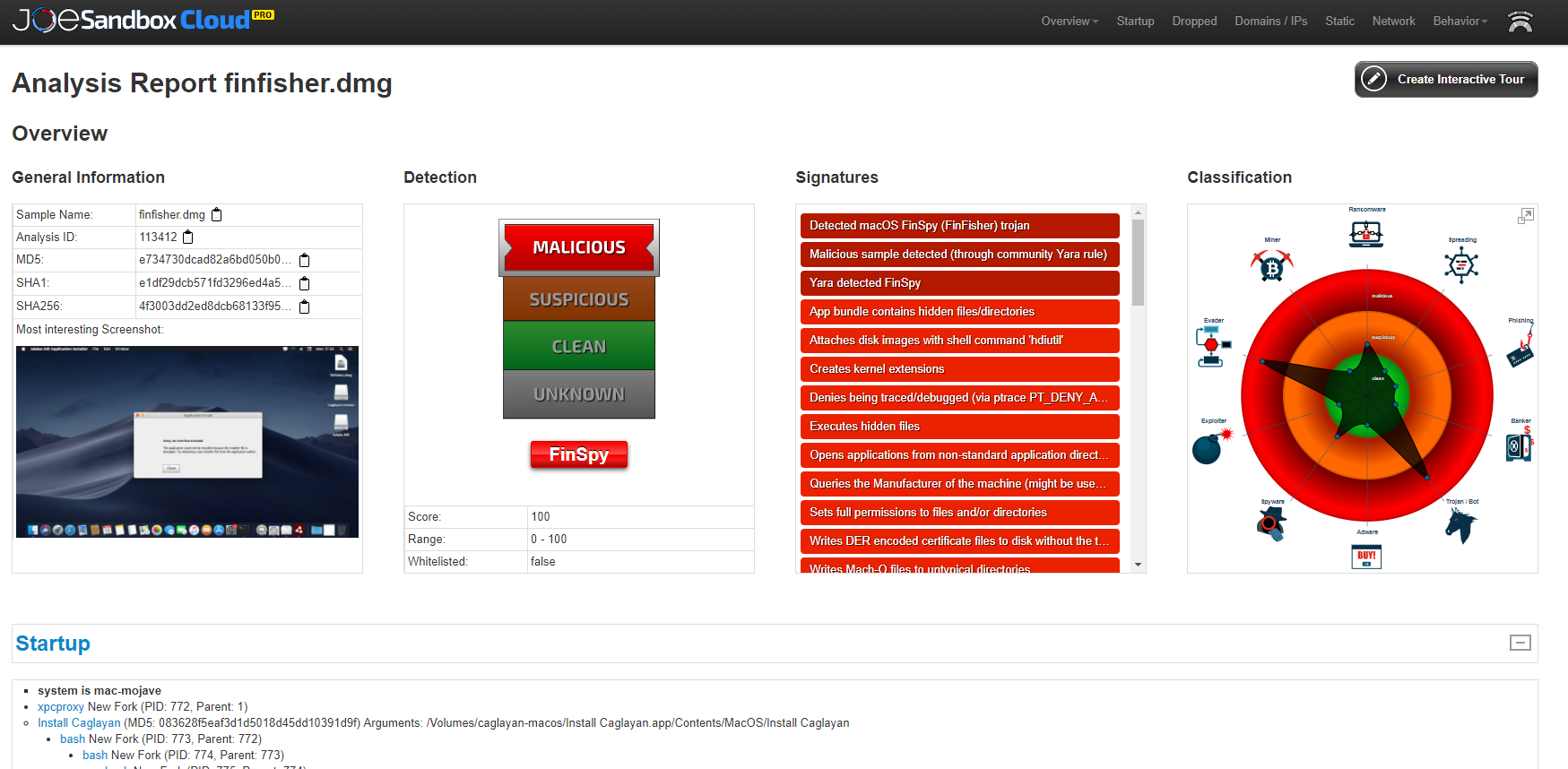Deep Malware Analysis - Joe Sandbox v30 - Red Diamond