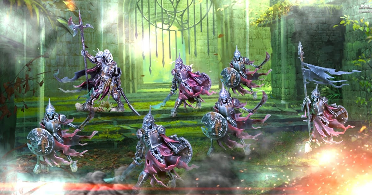 [Soulblight gravelords] Squelettes et capitaine de la garde Halgrim