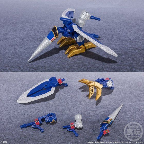 Shodo Super Kyukyu Sentai Go Go V Set Official Images - JEFusion