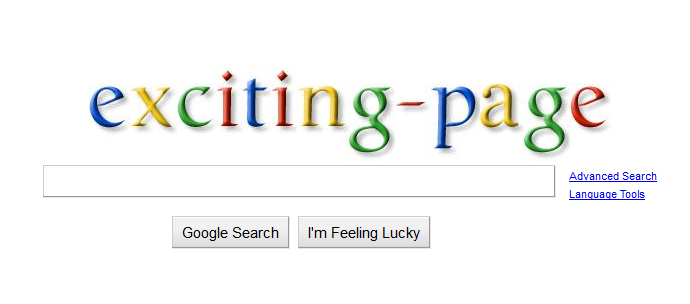Exciting - Page: Create Funny Logo : Make your own google search logo.