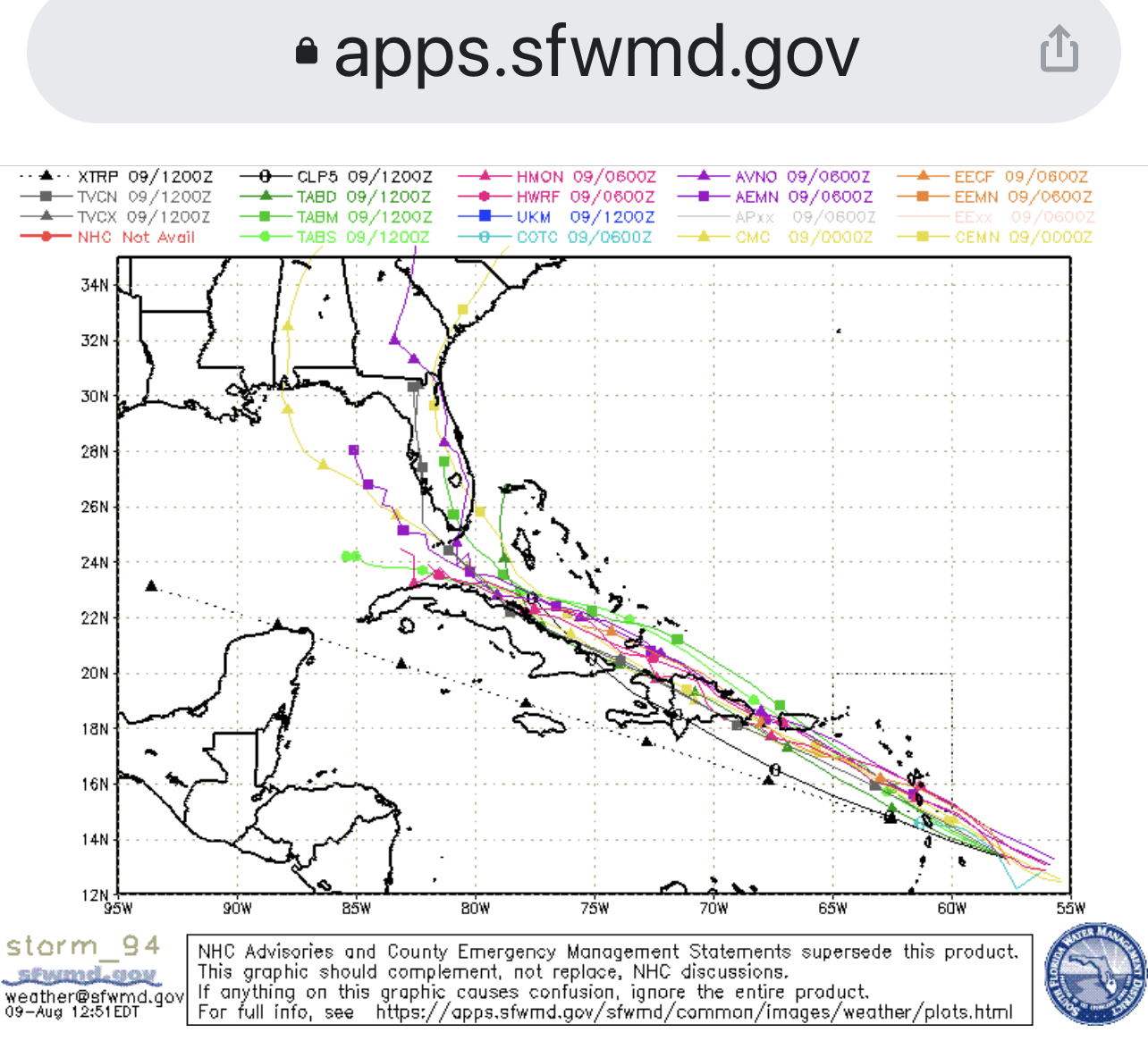 Hurricane Harbor: Invest 94 Closer to Clarification