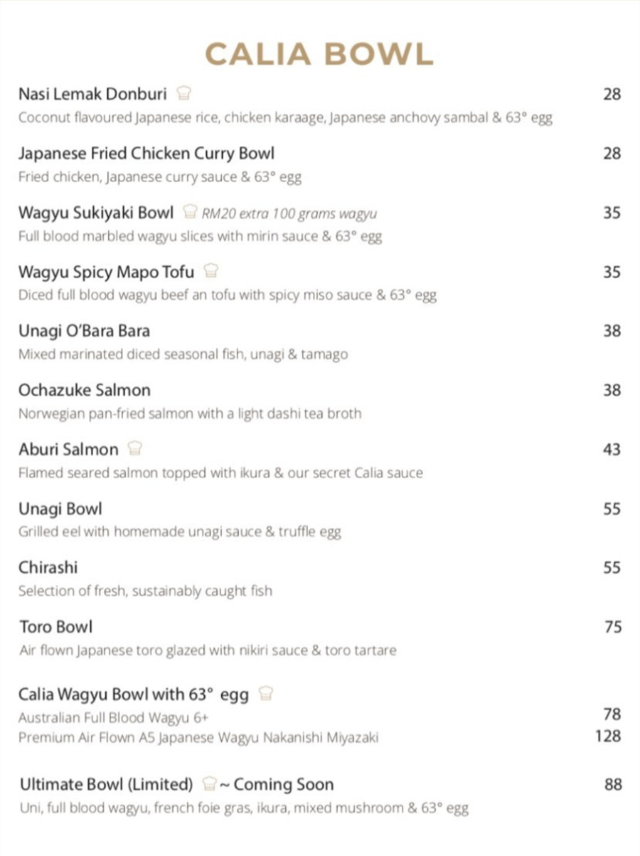 一碗飯要價 MYR 128？！來自墨爾本的網紅餐廳「CALIA」 - STREET SENSE