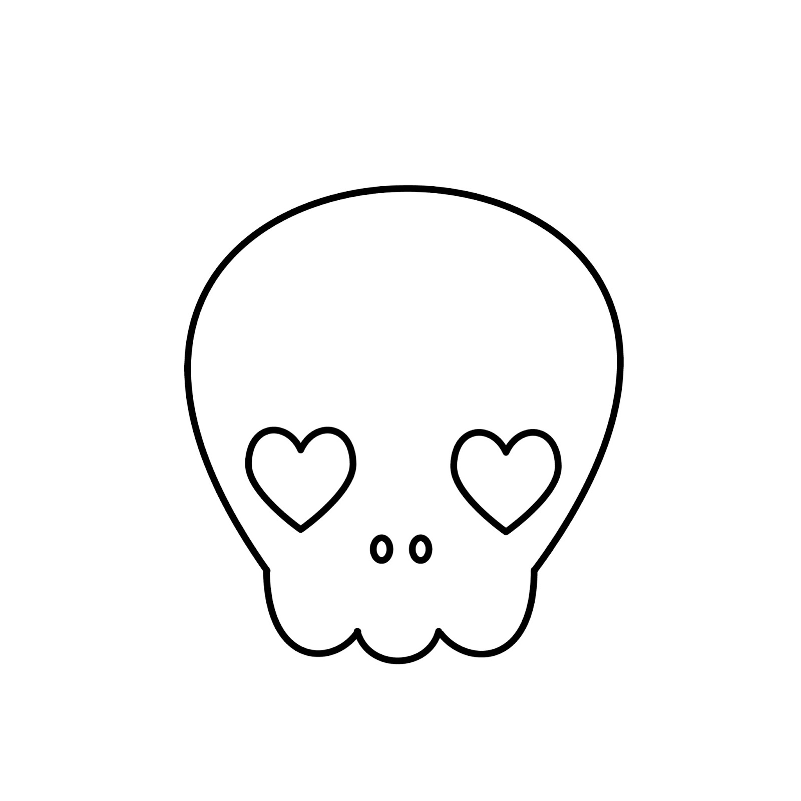 Cute N Kawaii How To Draw A Kawaii Skull