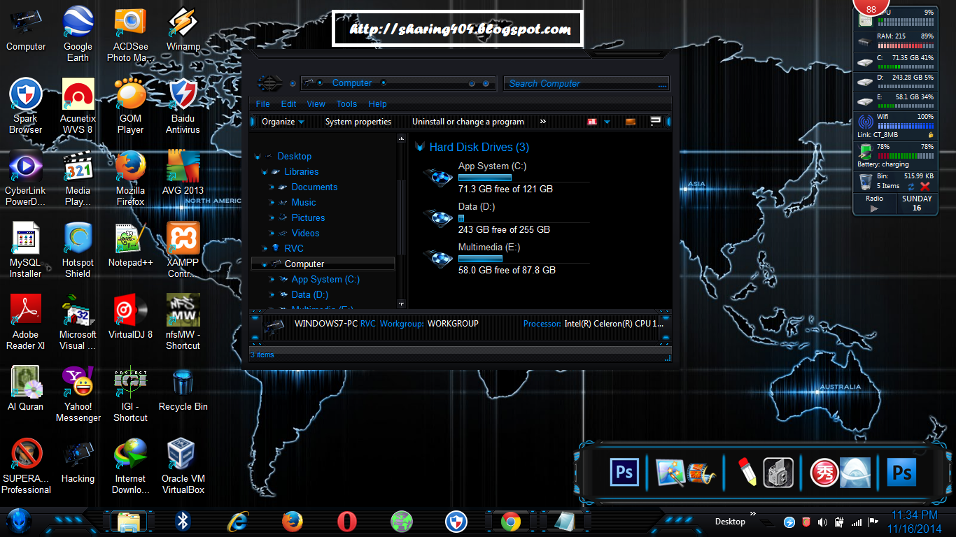 Tema windows keren - RIVALTI POST