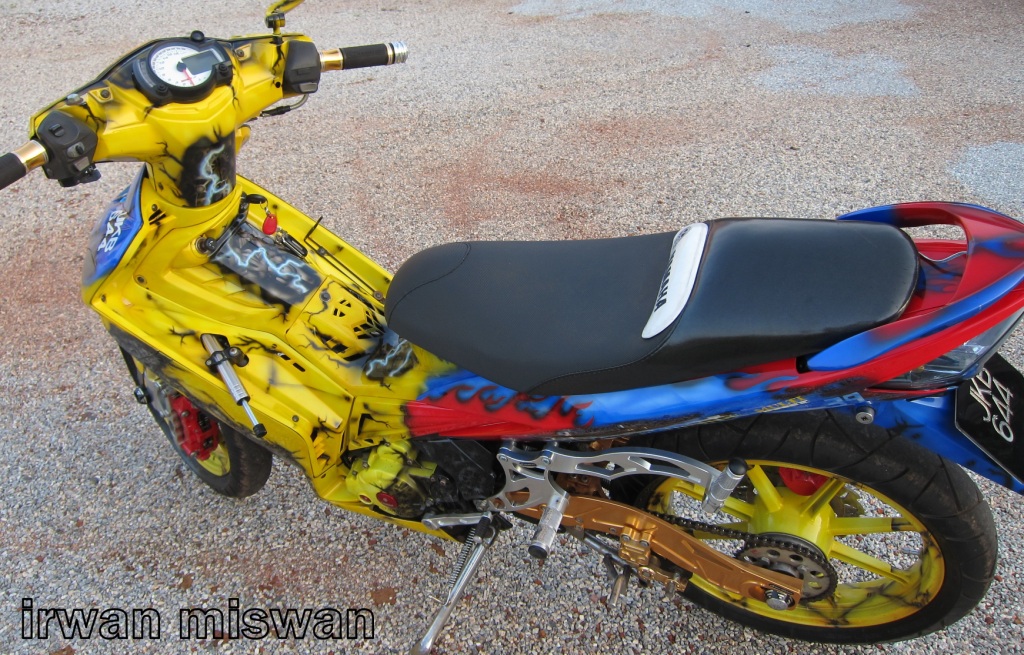 Modified Yamaha 135lc Baru