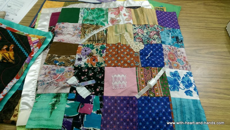 Michele Bilyeu Creates With Heart and Hands: Making Fidget Quilts