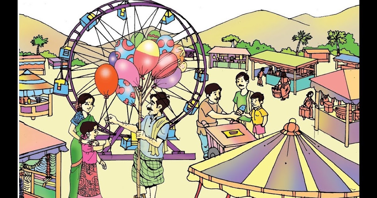 Most Important Composition A Village Fair For SSC HSC