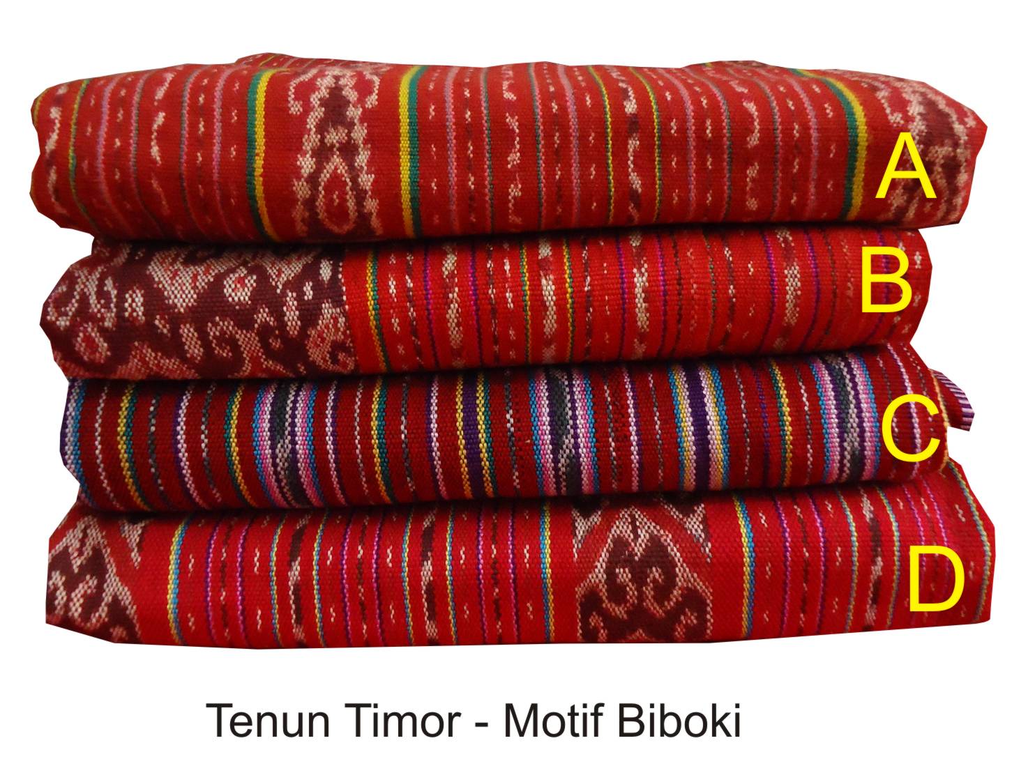 Kain Tenun Timor - Kain Ikat Motif Biboki