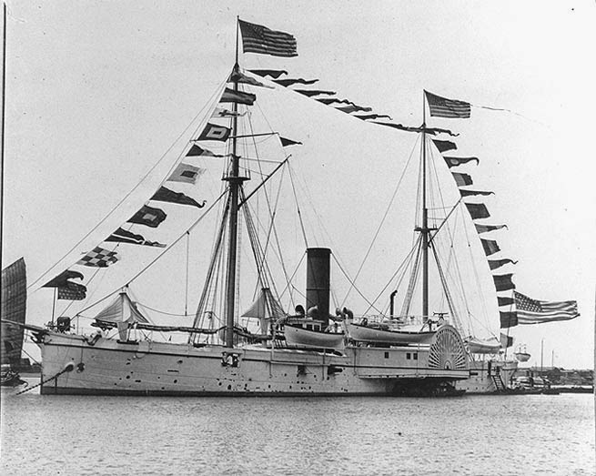 Dawlish Chronicles : Diplomacy at Sea: USS Miantonomoh 1866/67