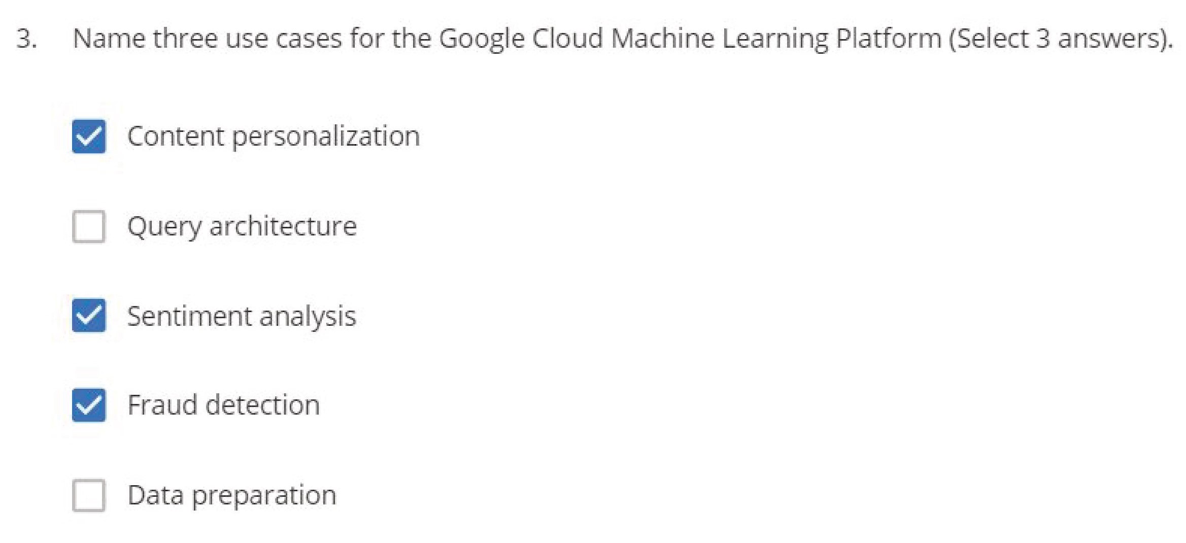 coursera answers : Google cloud platform fundamentals for AWS ...