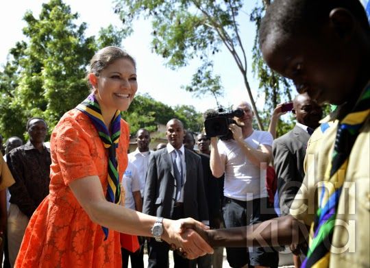 Crown Princess Victoria in Tanzania(2)