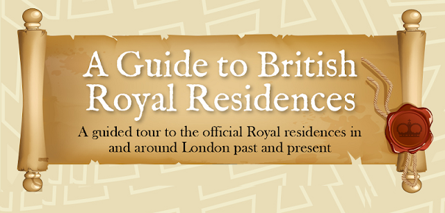 A Guide To British Royal Residences [Infographic] - Visualistan