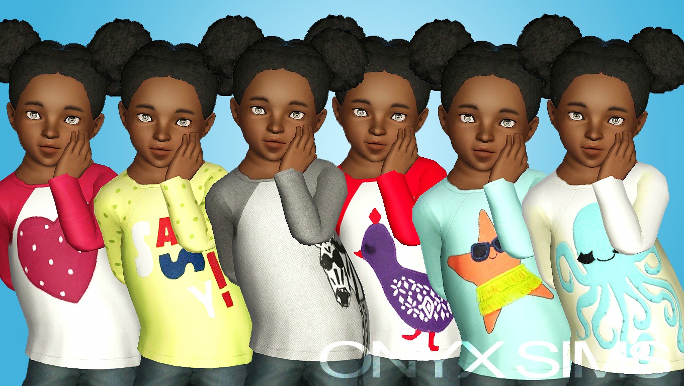 Graphic Baseball T's - Onyx Sims