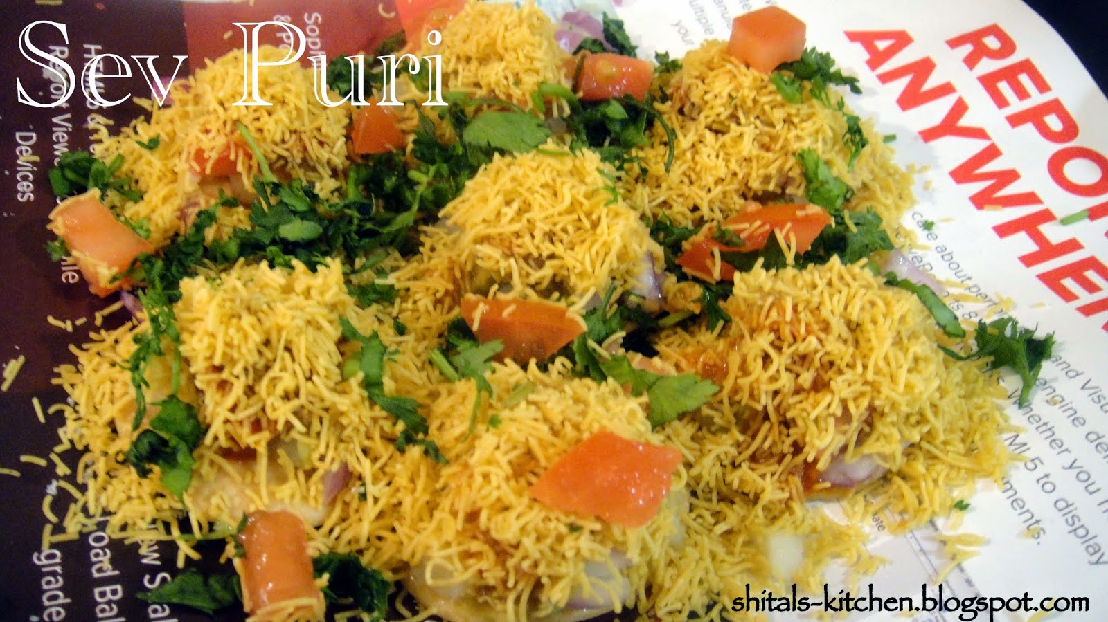 Shital's-Kitchen: Sev Puri