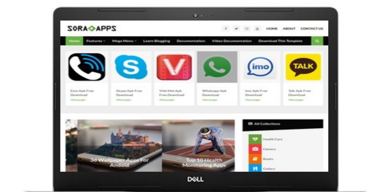 Sora App Free Responsive Blogger Template