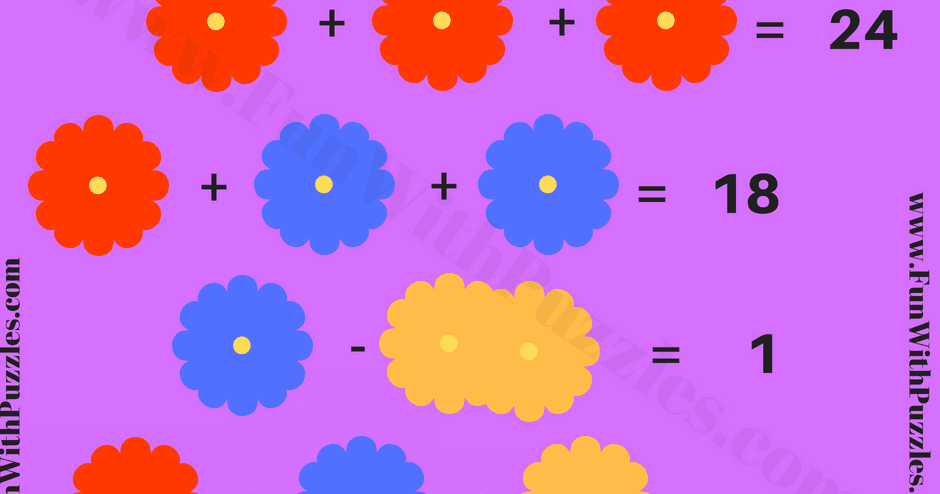 Maths Picture Puzzle for Teens and Kids with an Answer