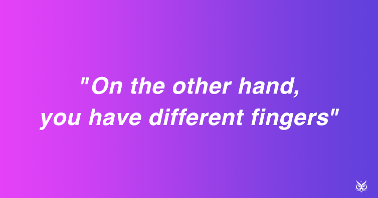 Bonnie's Books: Paraprosdokian ~ with examples