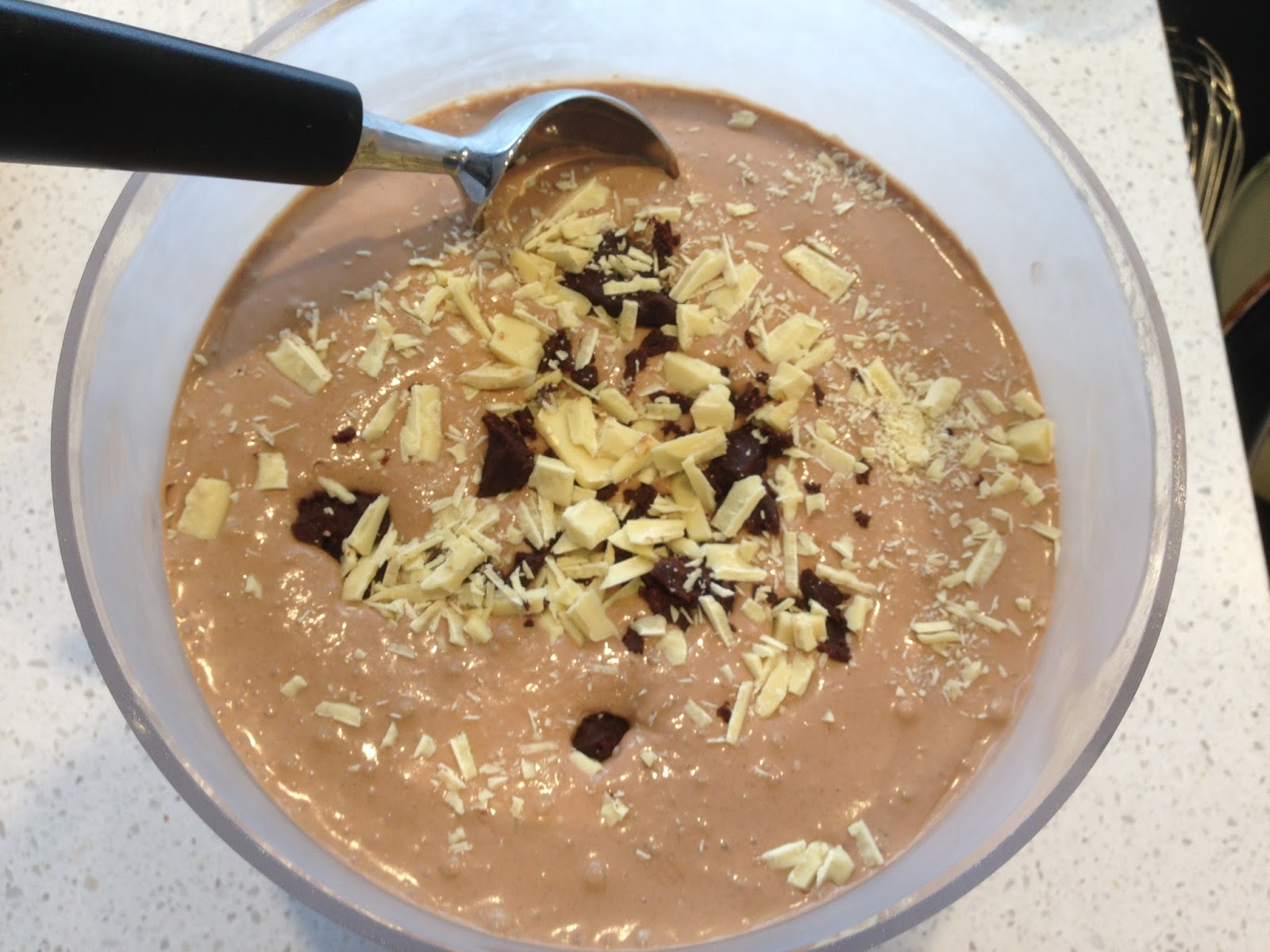 Mrs Cake: Triple chocolate ice cream