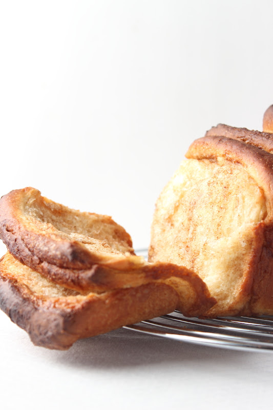 Pan Pull-apart de canela