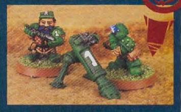 Goblin Lee's Miniatures Blog. : Squat Mole Mortars.