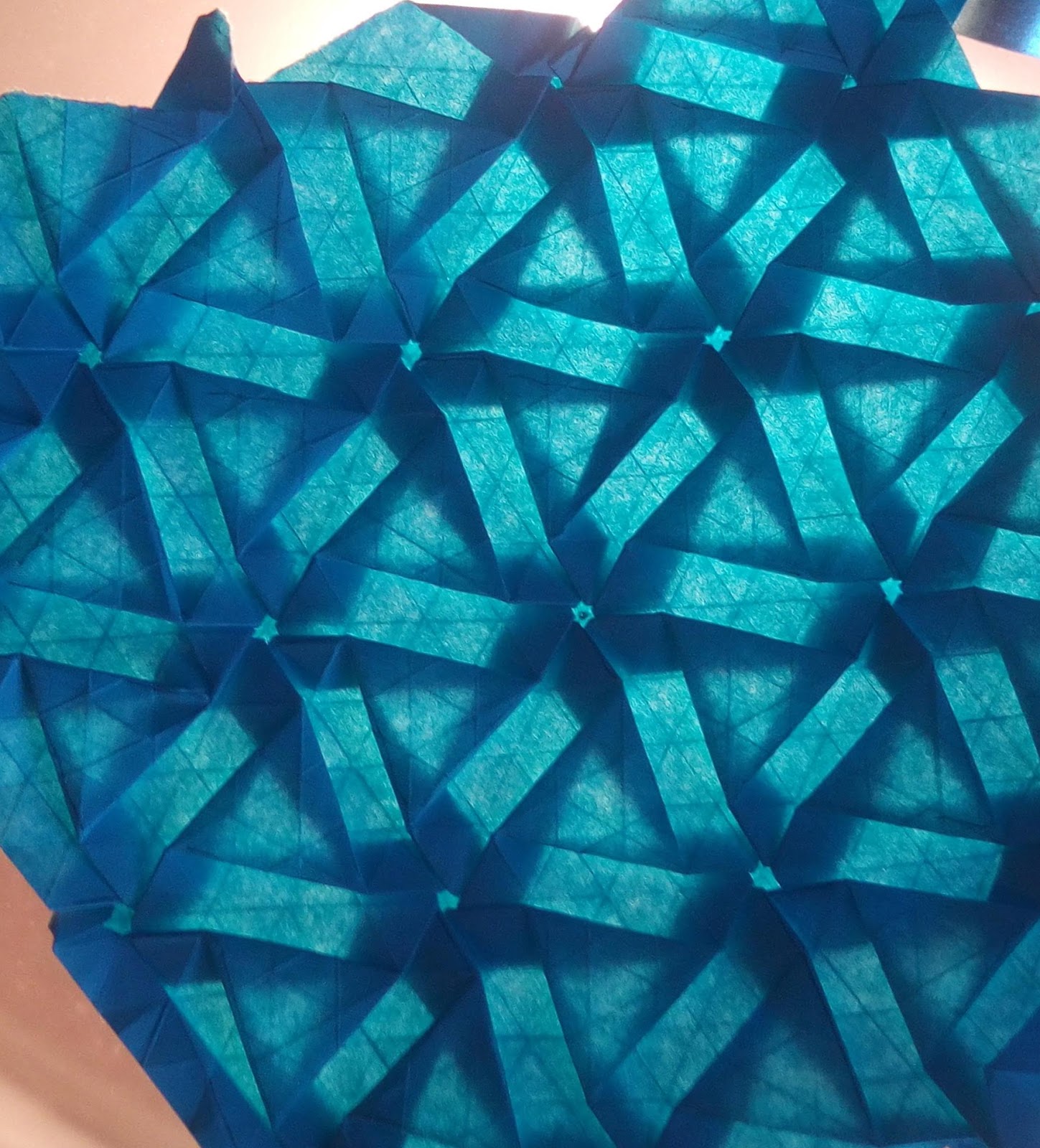 Spokes Origami Tessellation