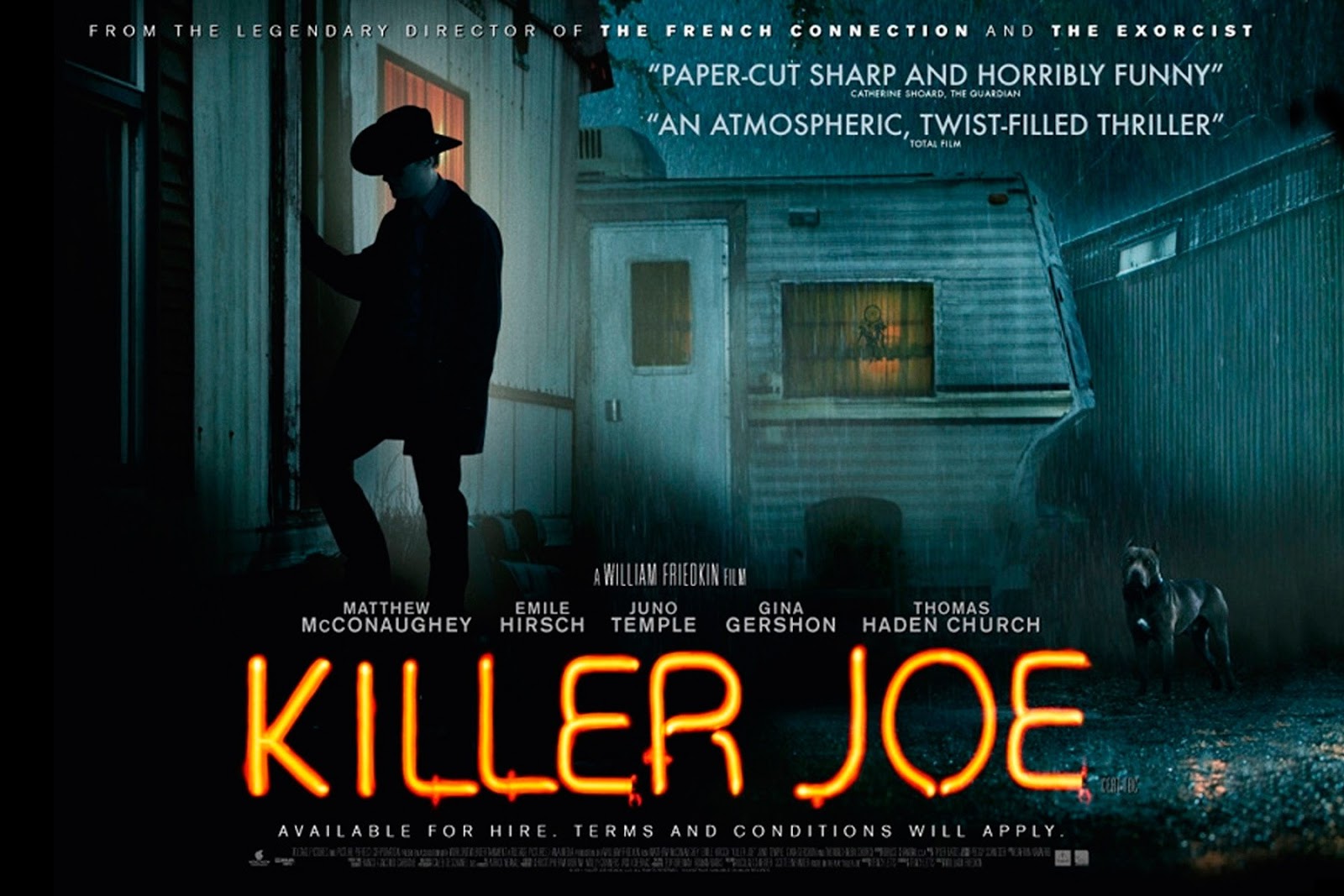 Scare Me On Fridays Nudity In Horror And Sci Fi Killer Joe 2012 Directors Cut