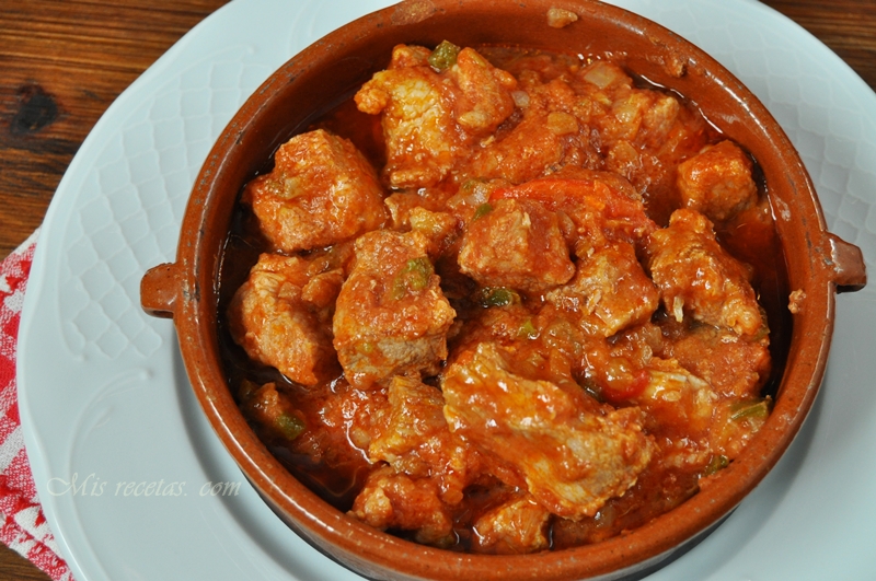 MIS RECETAS. COM: Magro con tomate