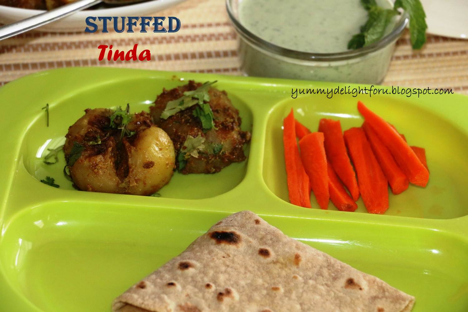 yummy delight for u: Stuffed Tinda recipe, How to make bharwan Tinda or ...