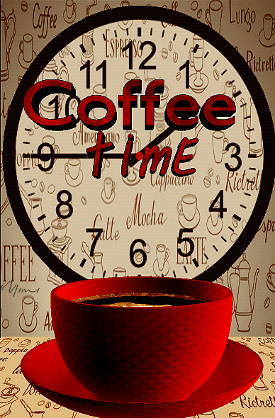 Mimi Gif: Coffee Time