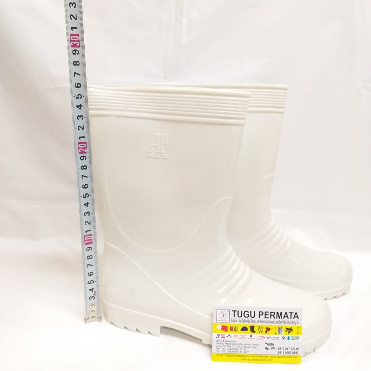 grosiralatsafety: SEPATU AP BOOTS WHITE PENDEK,SEPATU AP BOOT PUTIH PENDEK