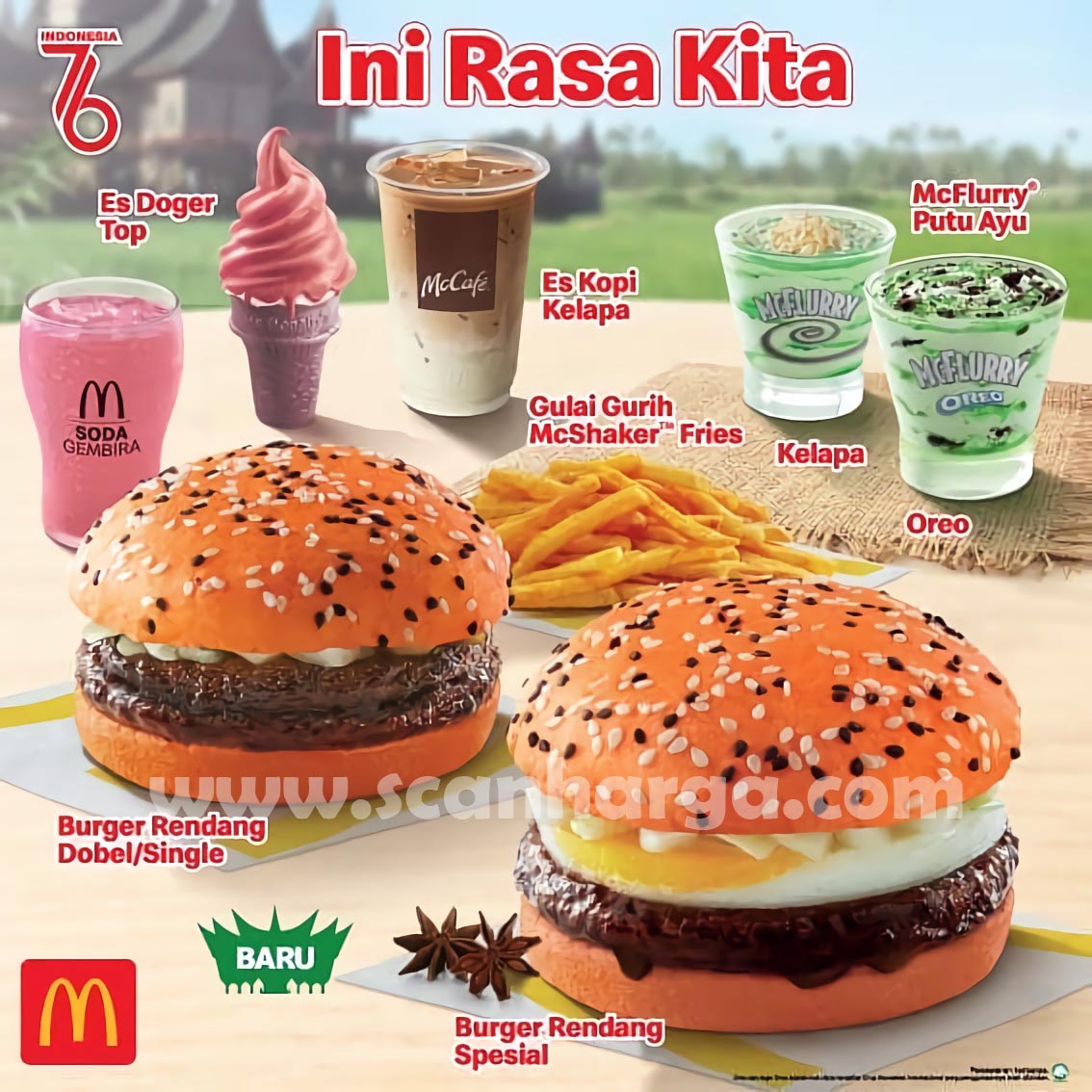 Promo McDonalds INI RASA KITA - Menu Baru dari McD* - scanharga