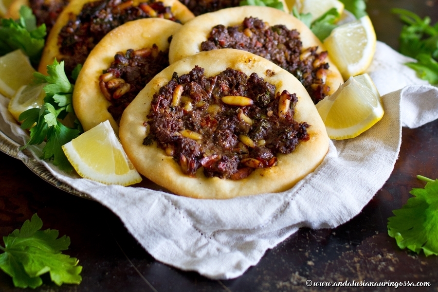 Under the Andalusian Sun : Sfiha - Arabic mini pizzas ( kosher, gluten ...