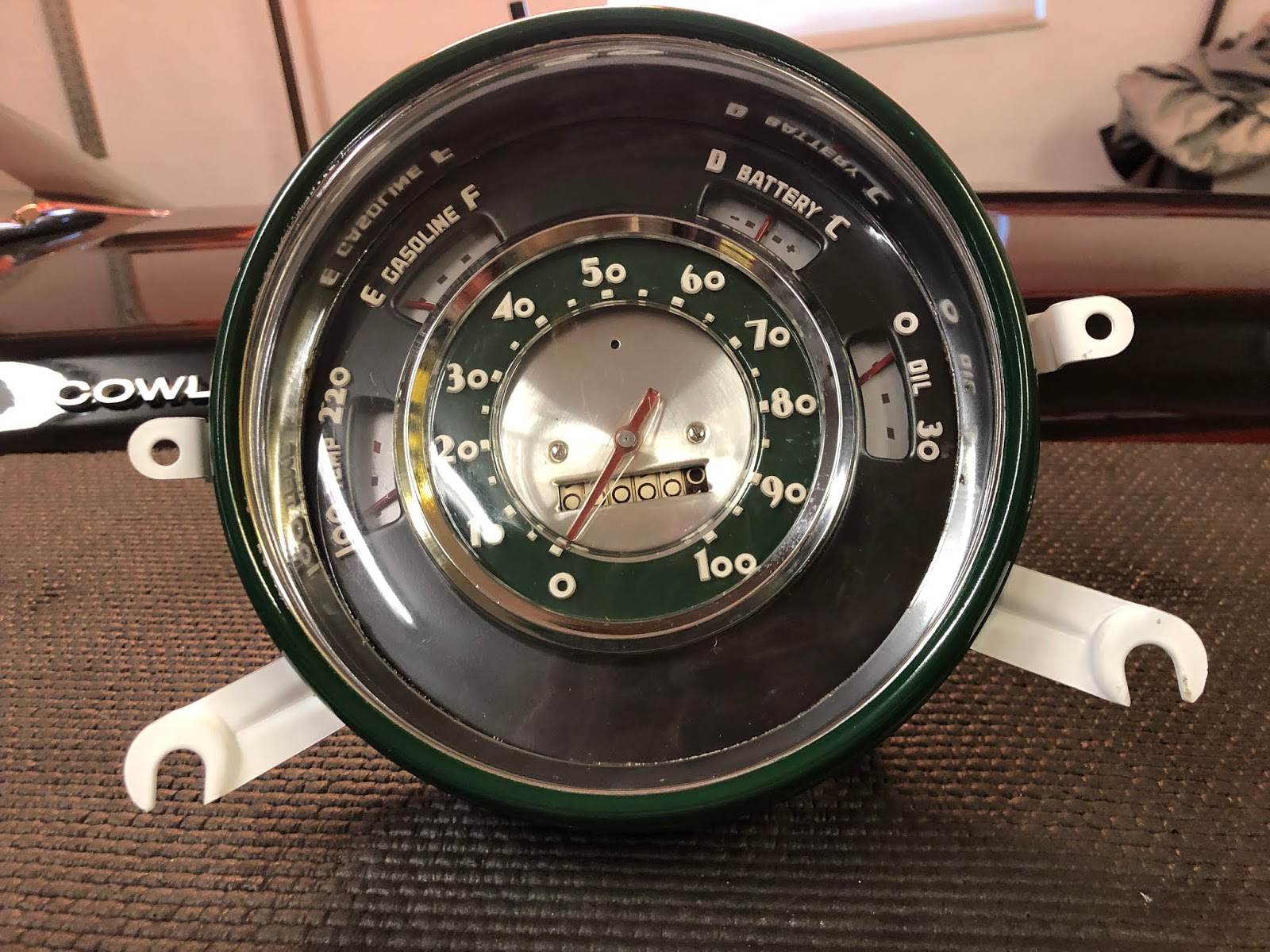 Marks Vintage Speedometers And Gauges: 1949 1950 Chevrolet speedometer ...