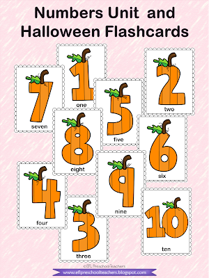 ESL/EFL Preschool Teachers: Numbers Theme awards, crafts, and Holidays ...