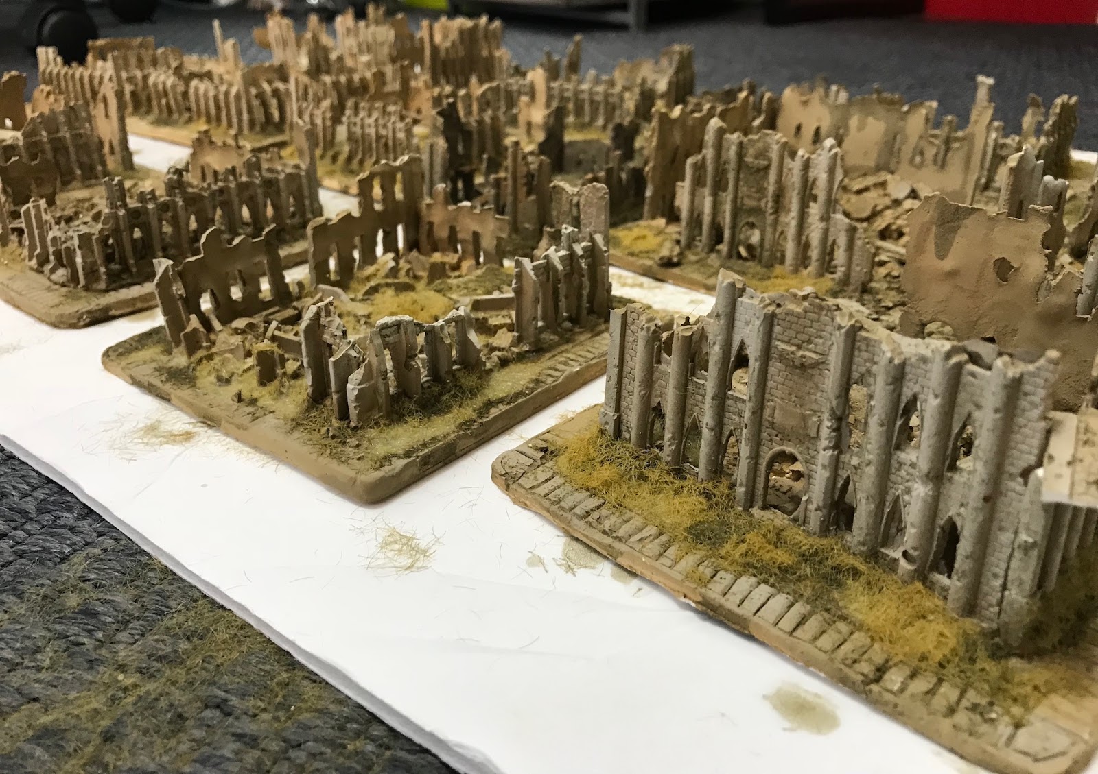 40k Hobby Blog: Quick & Dirty Epic 30K Terrain