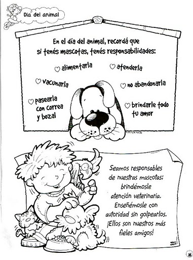 Actividades Escolares: ciencias- para dar todo sobre animales