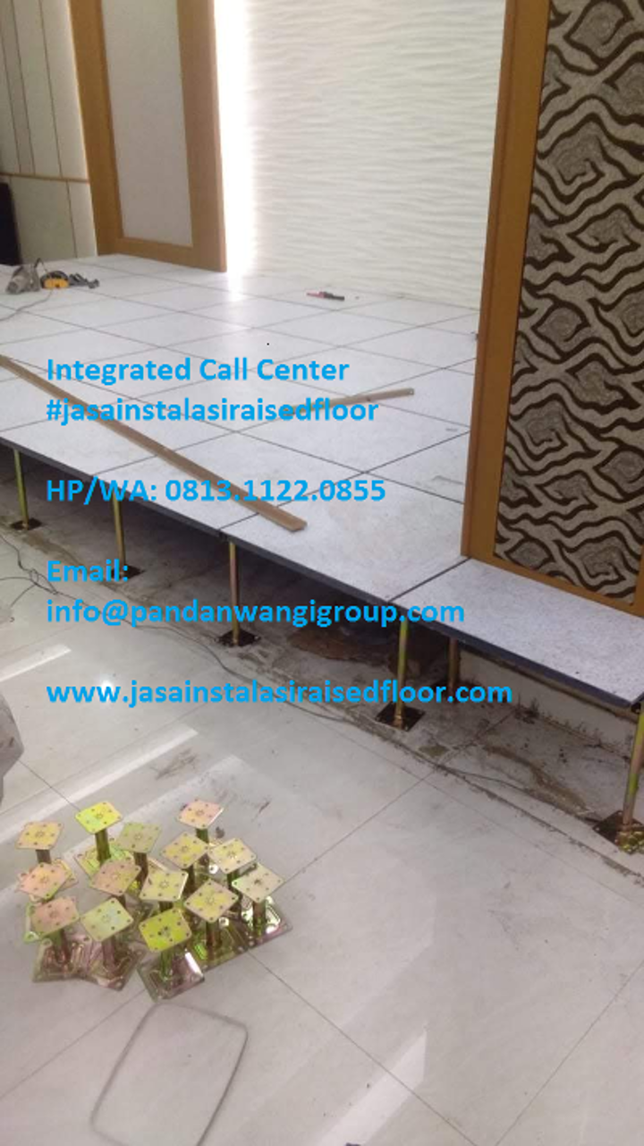 JASA INSTALASI RAISED FLOOR : Raised Floor HPL