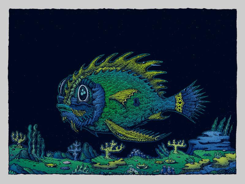 INSIDE THE ROCK POSTER FRAME BLOG: David Welker Steel Town and Marvin ...