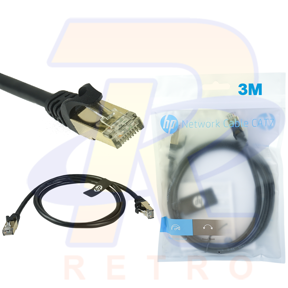 HP Cable LAN CAT7-FTP 3m - Aksesoris Komputer Lampung