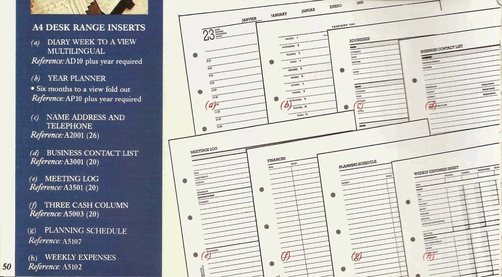 Philofaxy: Lefax 1992 Full Catalogue