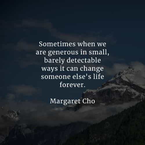 44 Generosity quotes that will inspire your life positively