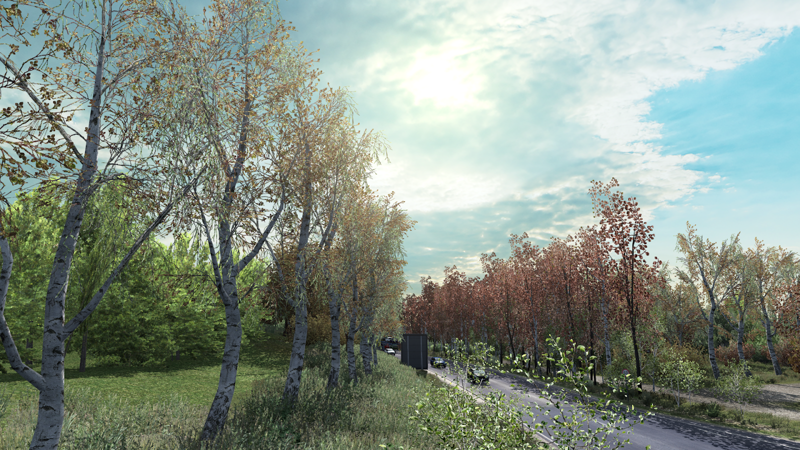 Early Autumn Mod v6.2 - Euro Truck Simulator 2 Mod World