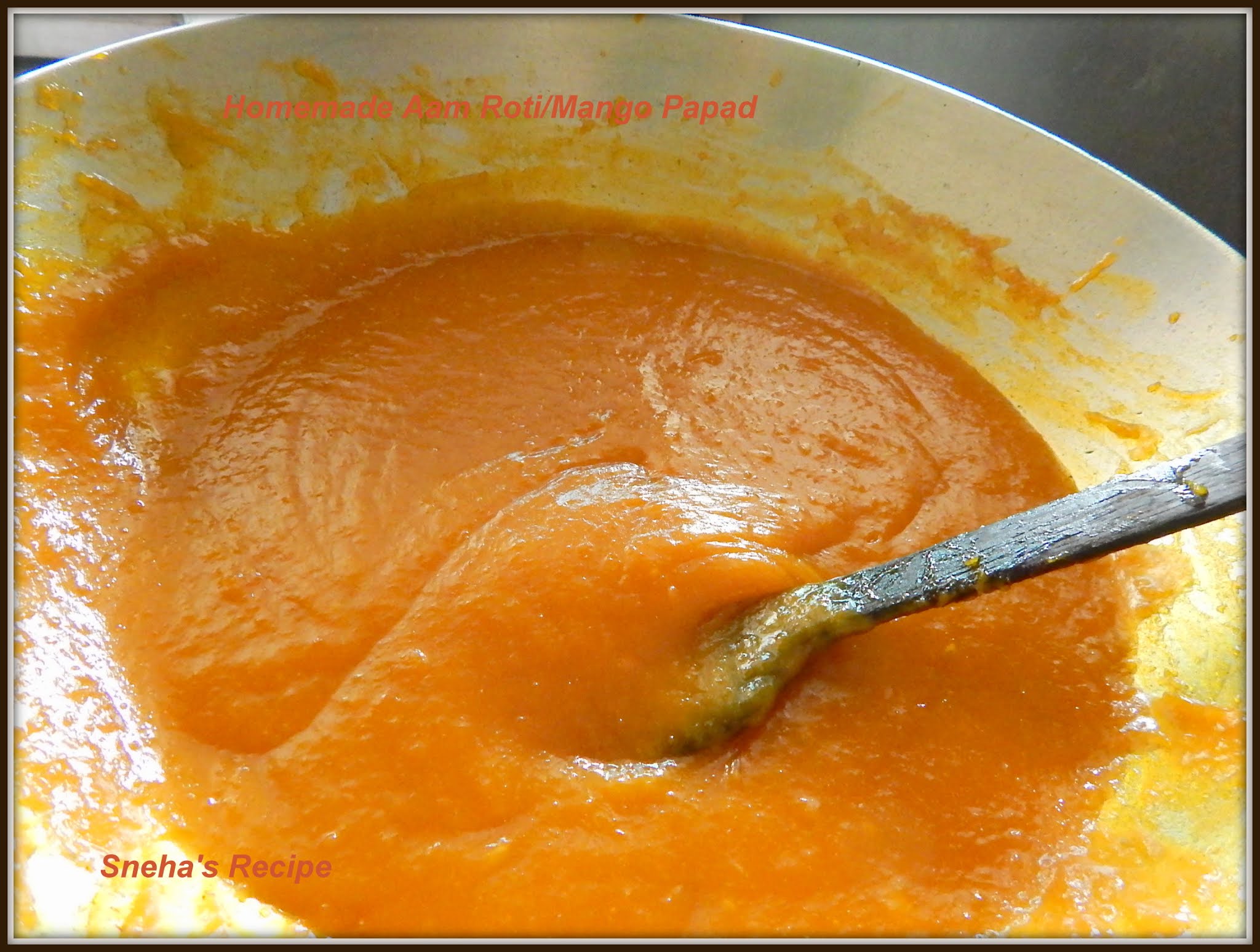 Homemade Aam Roti/ Mango Papad#SundayFunday - Sneha's Recipe