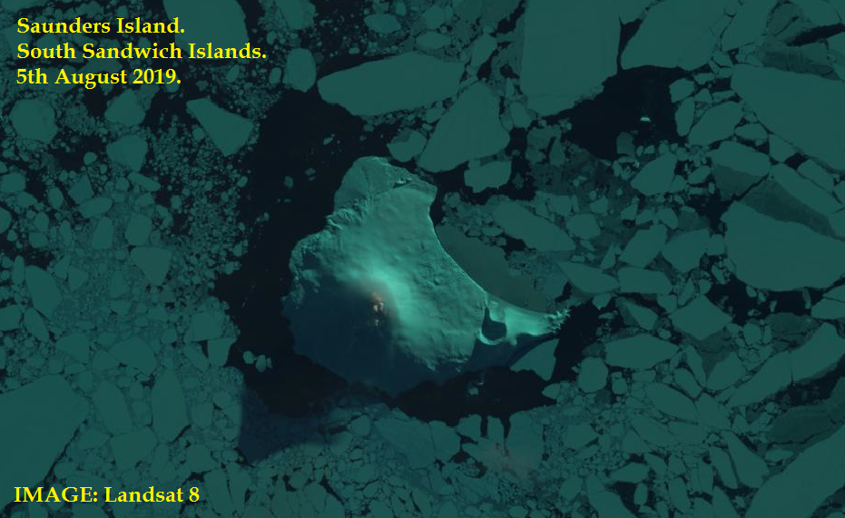 South Sandwich Islands Volcano Monitoring Blog: Gas and ash plume on ...